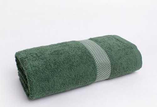 Полотенце банное махра Кристалл зеленый по цен
