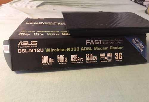 Модем asus dsl-n12u