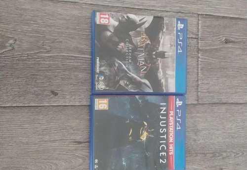 Batman arkham collection ps4, injustice2 ps4