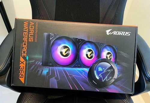 Новая Gigabyte Aorus Waterforce X360 (LCD дисплей)