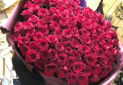 Розы гиганты 1-1,5метровые,букеты цветы,доставка