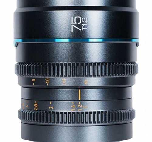 Объектив Sirui Nightwalker 75mm T1.2 S35 E-mount с