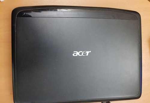 15" Acer Aspire 5710ZG, 120 ГБ, Core 2 Duo T2080, RAM 2 ГБ, ATI Mobility Radeon HD 2300 0.125 ГБ