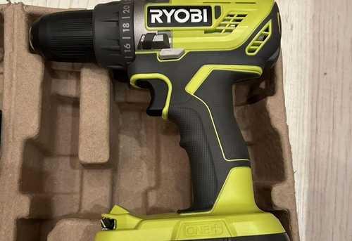 Аккумуляторная дрель шуруповерт Ryobi