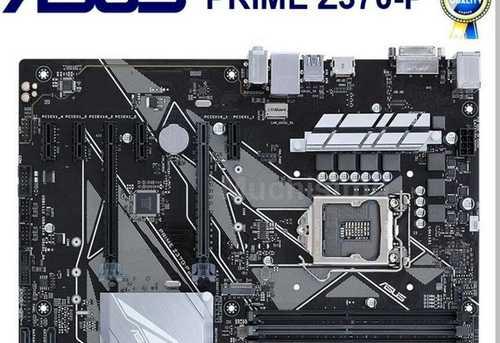 Asus prime z370 p+i3 8100 Материнская плата с проц