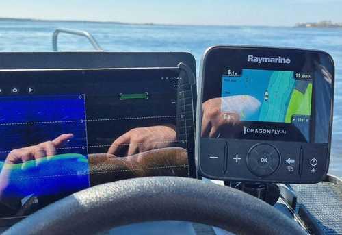 Эхолот Картплоттер Raymarine Dragonfly-4 PRO