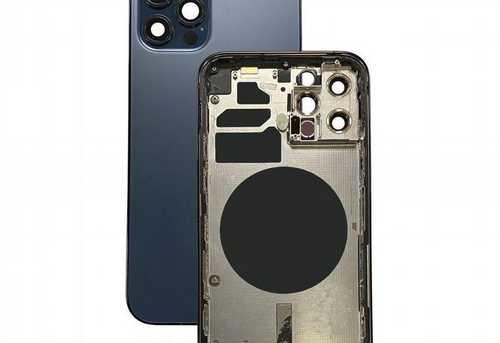 Корпус для iPhone 12 Pro голубой (pacific blue)