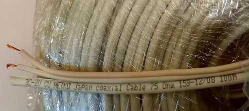 Видеокабель 3C-2U CU netko Japan coaxial Cable