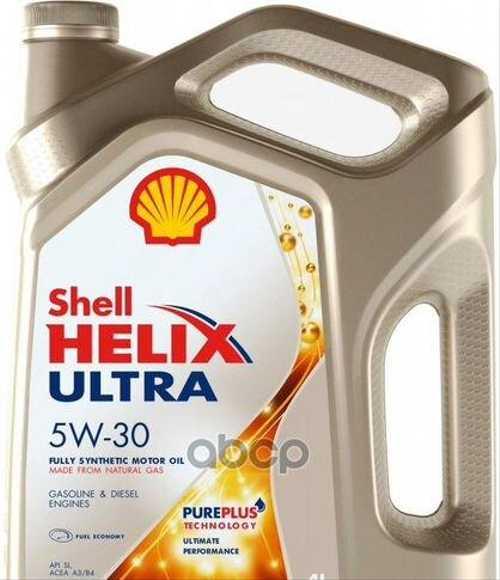 Масло моторное 5W-30 Shell 4л синтетика Helix U