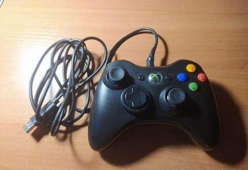 Геймпад проводной Microsoft Xbox360