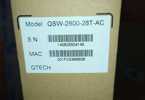 Qtech. QSW-2800-28T-AC
