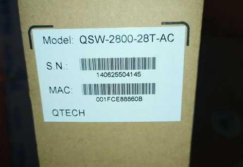 Qtech. QSW-2800-28T-AC