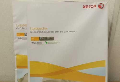 Бумага А3 xerox Colotech+ 160 грамм