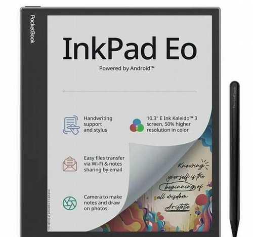 Электронная книга PocketBook InkPad Eo, серый