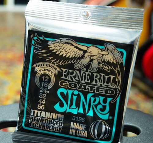 Струны для электрогитары 12-56 ernie ball