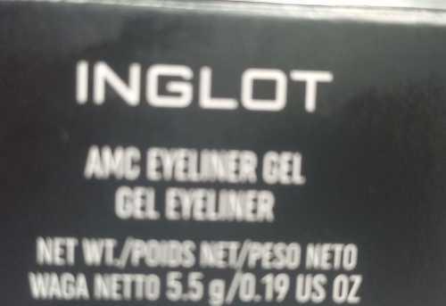 Гелевая подводка для глаз Inglot коричневого цвета