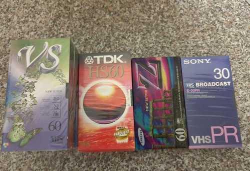 Видеокассеты VHS новые