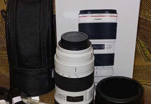 Объектив Canon EF 70-200 f/2.8L IS III USM