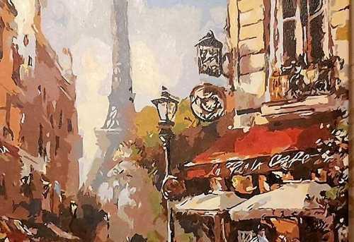 Интерьерная картина "Улица Парижа"