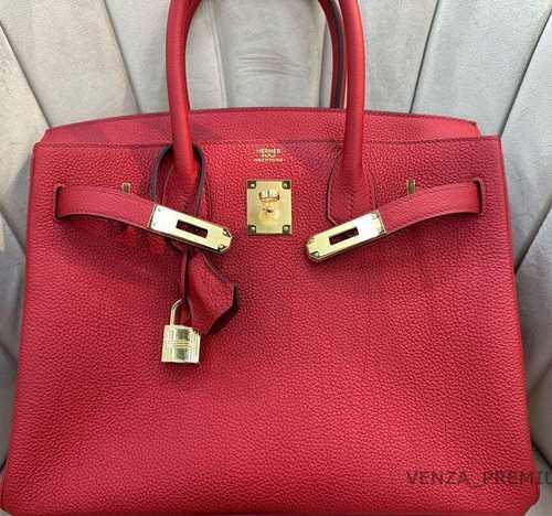 Сумка Hermes Birkin 30 Togo, с прожилками