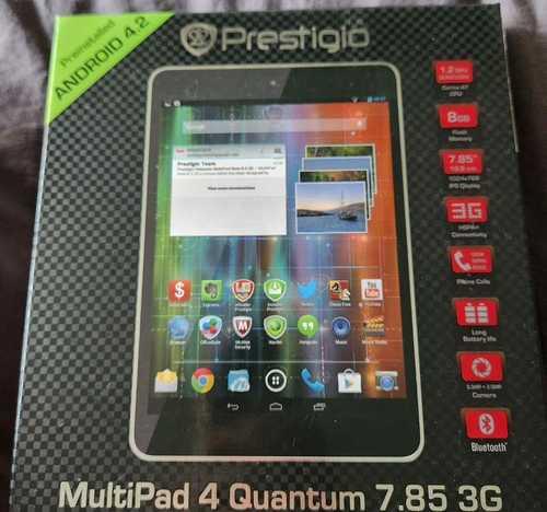 Планшет prestigio multipad 4