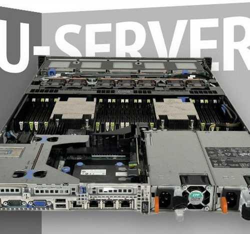 Сервер Dell R630 10SFF 2*2689v4 64G H730pm 2*750W EMC PowerEdge R630 1U Б/У