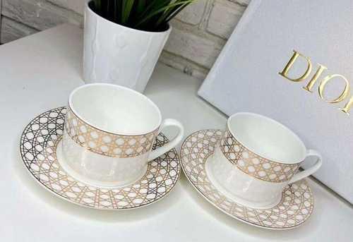 Чашки с блюдцем Dior
