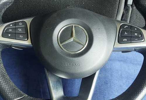 Подушка безопасности в руль на Mercedes GLC X253