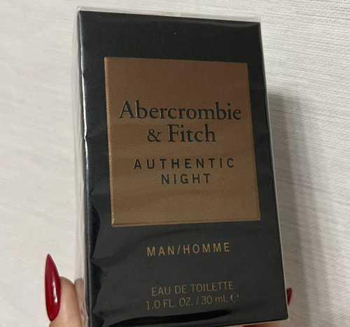 Abercrombie & fitch Authentic Night Men 30 мл