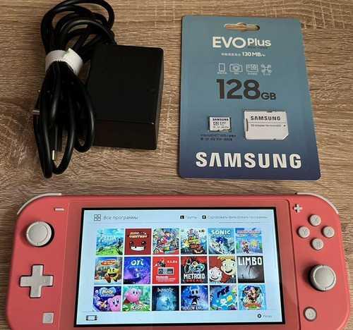 Switch lite прошит 128GB hwfly / picofly