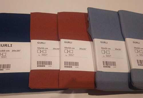 Чехлы на подушки IKEA gurli 50/50 см