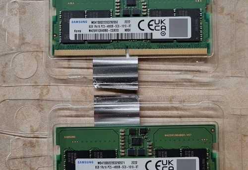 Samsung DDR5 16 (2x8) Gb 4800Mhz SO-dimm