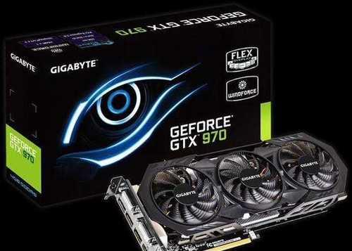 Видеокарта Gigabyte GeForce GTX970 DDR5 4GB Nvidia