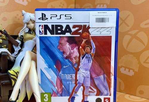 PS5 NBA 2K22 (английская версия) б/у