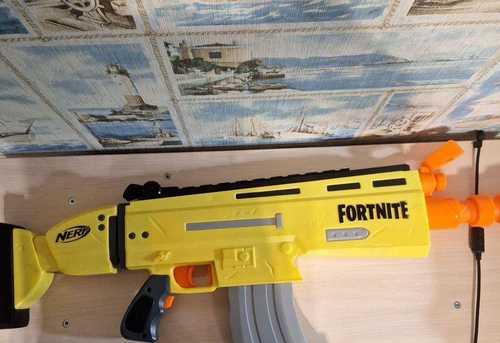 Бластер nerf fortnite