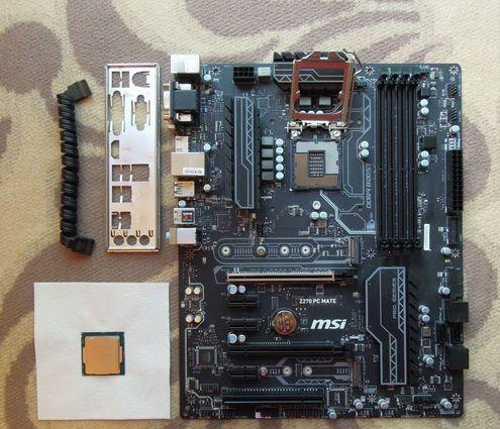 Intel Core i7-7700K \ MSI Z270 PC Mate