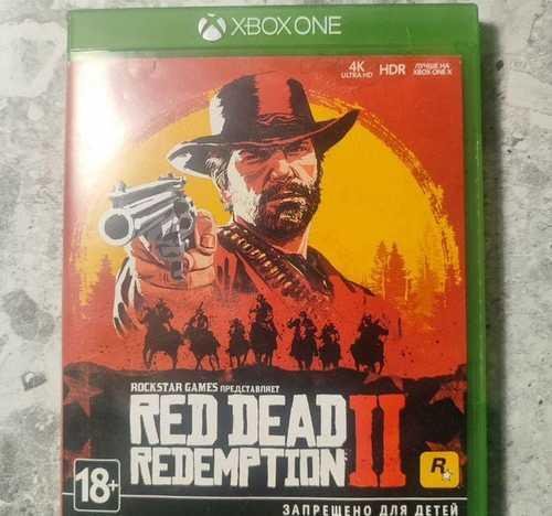 Диск Red Dead Redemption 2 на Xbox One/series s