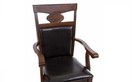 Кресло Luiza dirty oak - dark brown