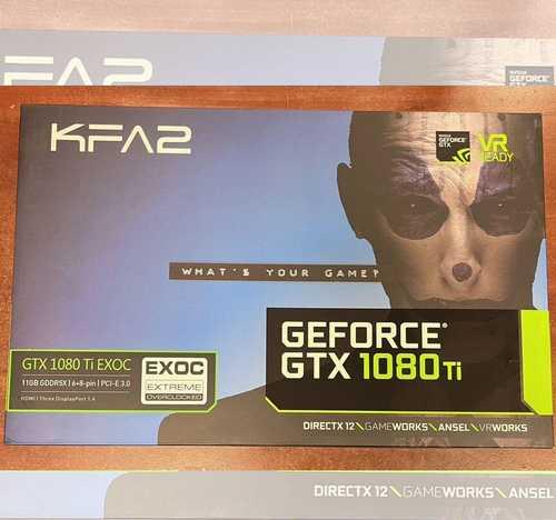 Видеокарта KFA2 GTX 1080Ti EX OC 11Gb