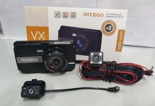 Видеорегистратор Intego VX-240FHD, на 3 камеры