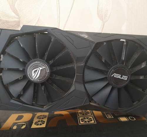 Видеокарта Asus rog strix RX 570 4 gb