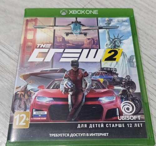 Диск с игрой Crew 2 xbox One