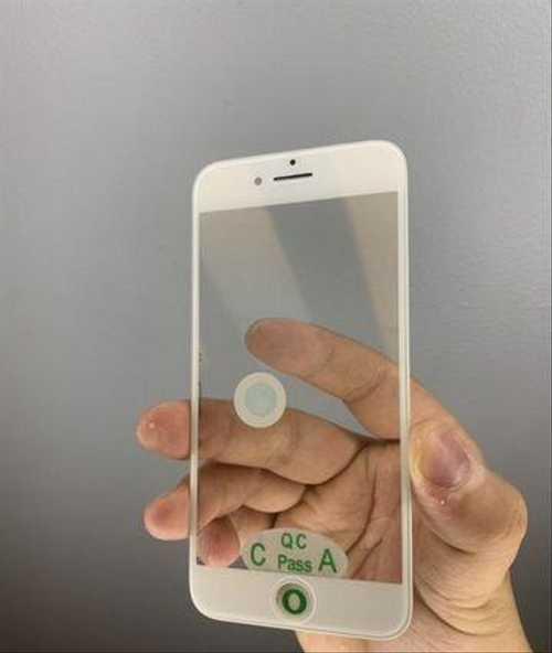 Стекло для перекдейки iPhone 8 (white)