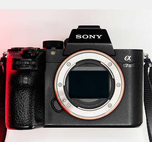 Фотоаппарат Sony a7 iii 3 body   коробка