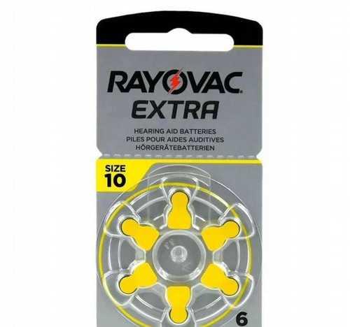 Батарейка rayovac 10