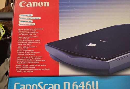 Сканер планшетный Canon D646U