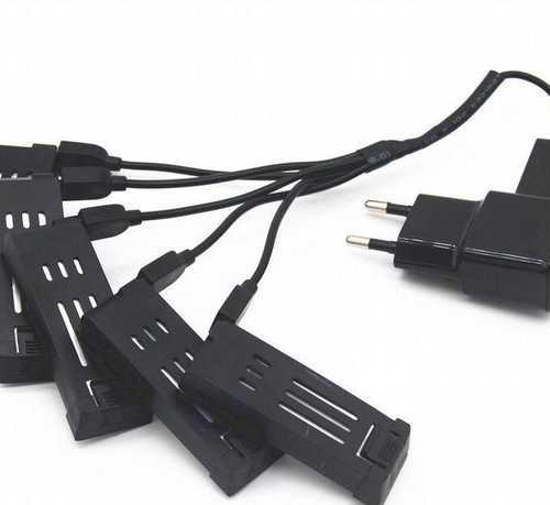 USB кабель для зарядки аккумулятора 5 в 1