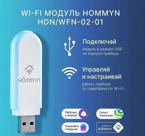 Модуль съемный управляющий hommyn HDN/WFN-02-01