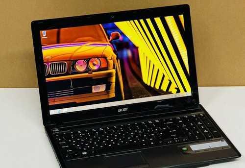 Acer мощный на Core i7/8gb/GT540m/SSD240gb