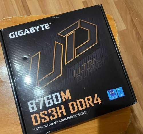 Материнская плата Gigabyte B760m ds3h ddr4